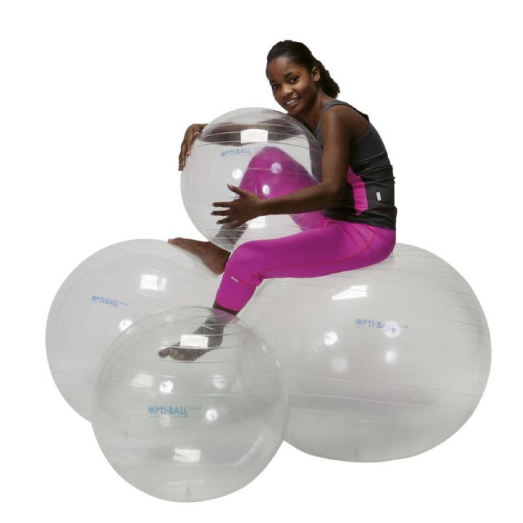 Opti Ball Clear Fitball - All Sizes | Access Health