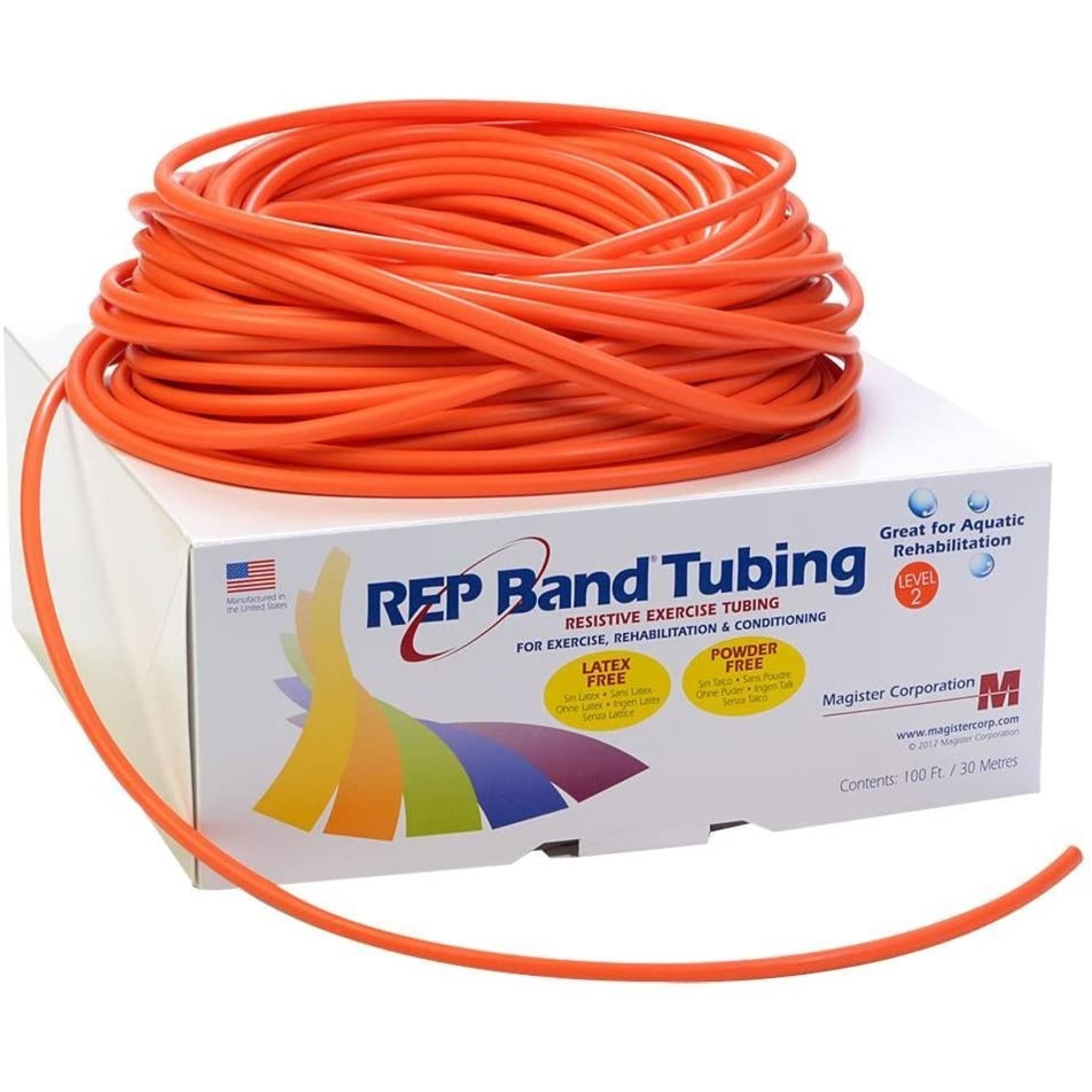 Rep Tubing Latex Free - 7.6m (25 Ft) - Various Colours And Level ...