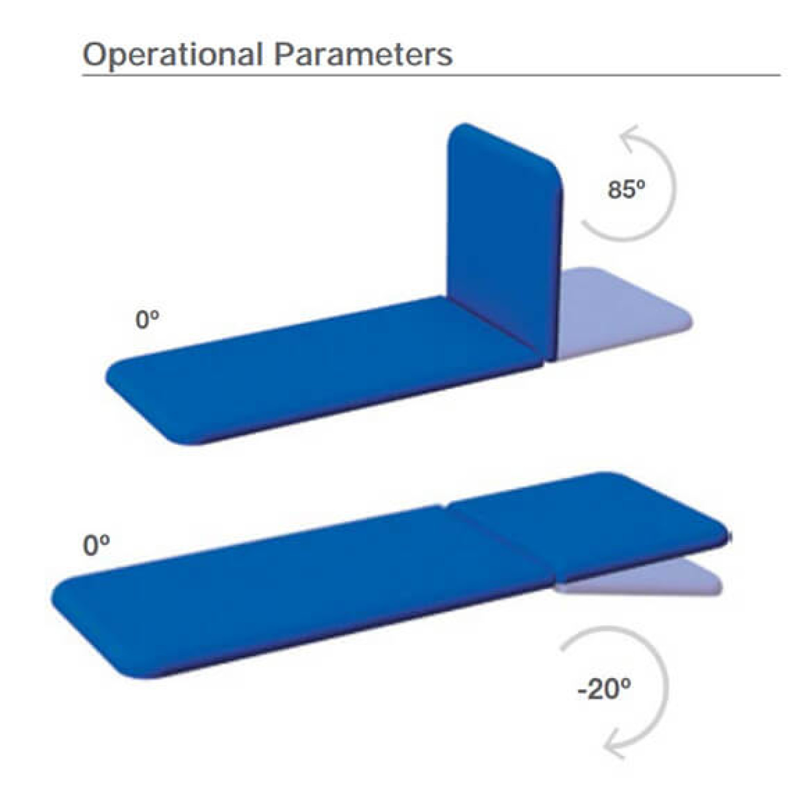 Plinth Medical - 502-2 Section Examination Couch | Access Health