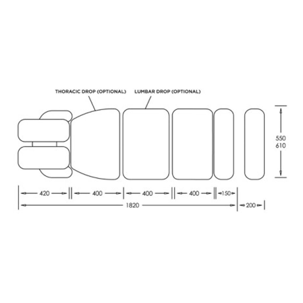 Athlegen Apollo Chiropractic Table Pro Lift | Access Health