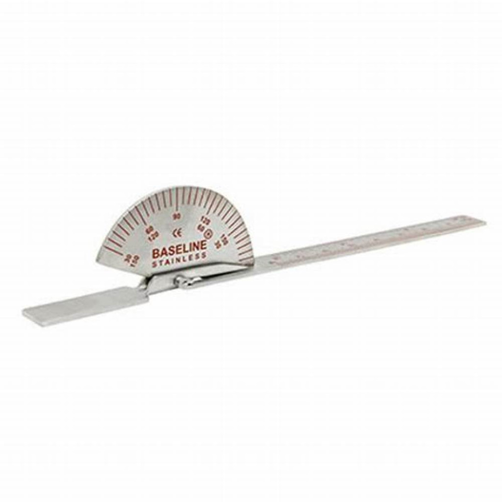 Baseline Stainless Steel finger goniometer – 15cm (6 Inch) | Access Health