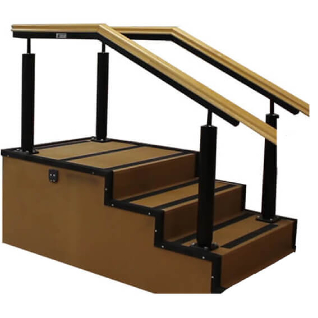 Access Rehab Stairs - Electric Adjustable Hand Rails | Access Health