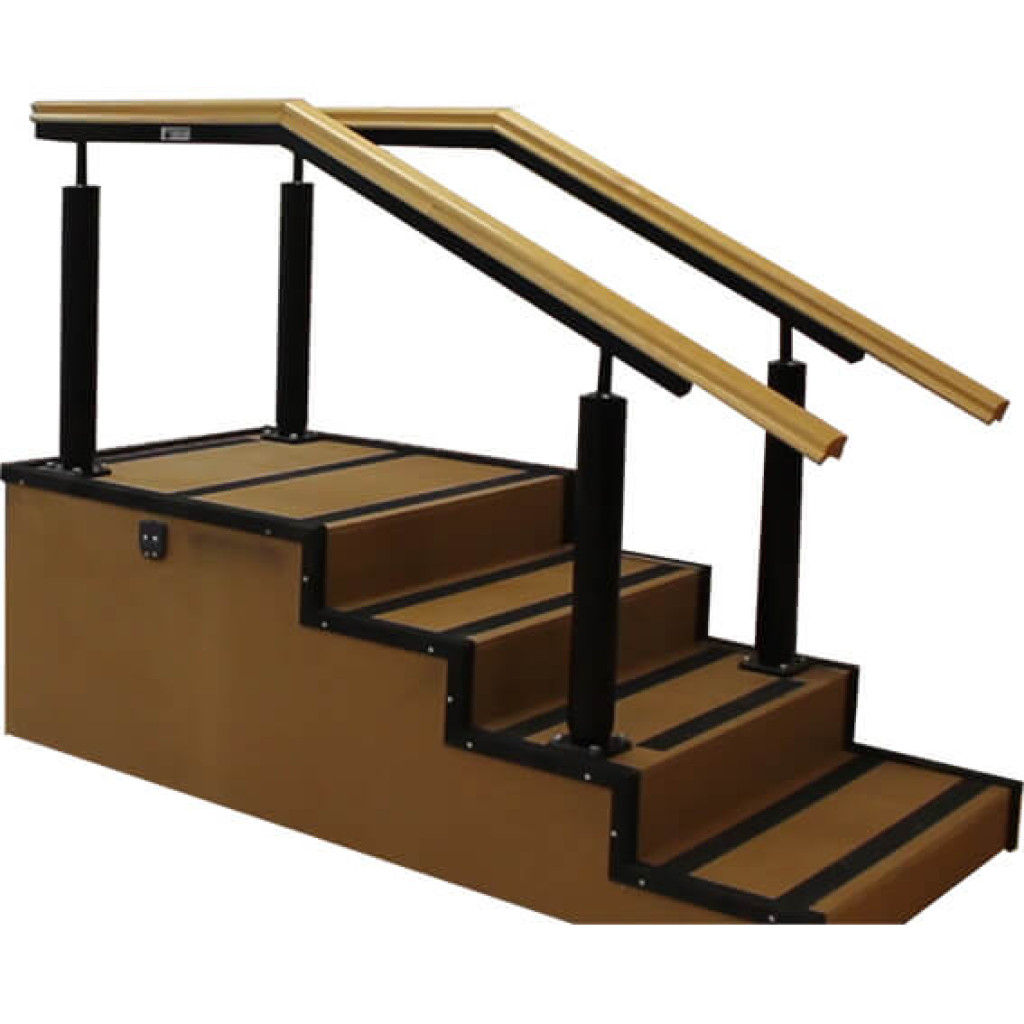Access Rehab Stairs - Electric Adjustable Hand Rails | Access Health
