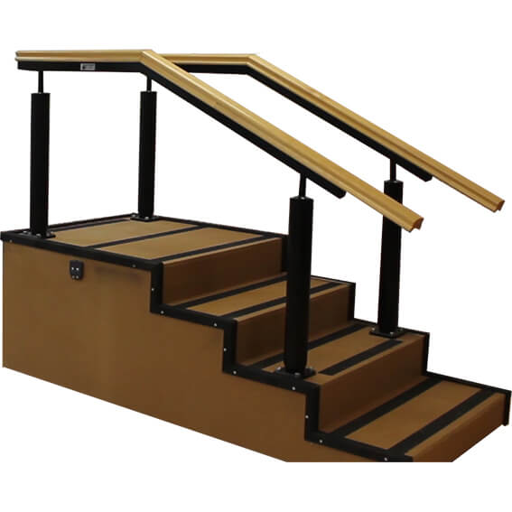 Access Rehab Stairs - Electric Adjustable Hand Rails | Access Health