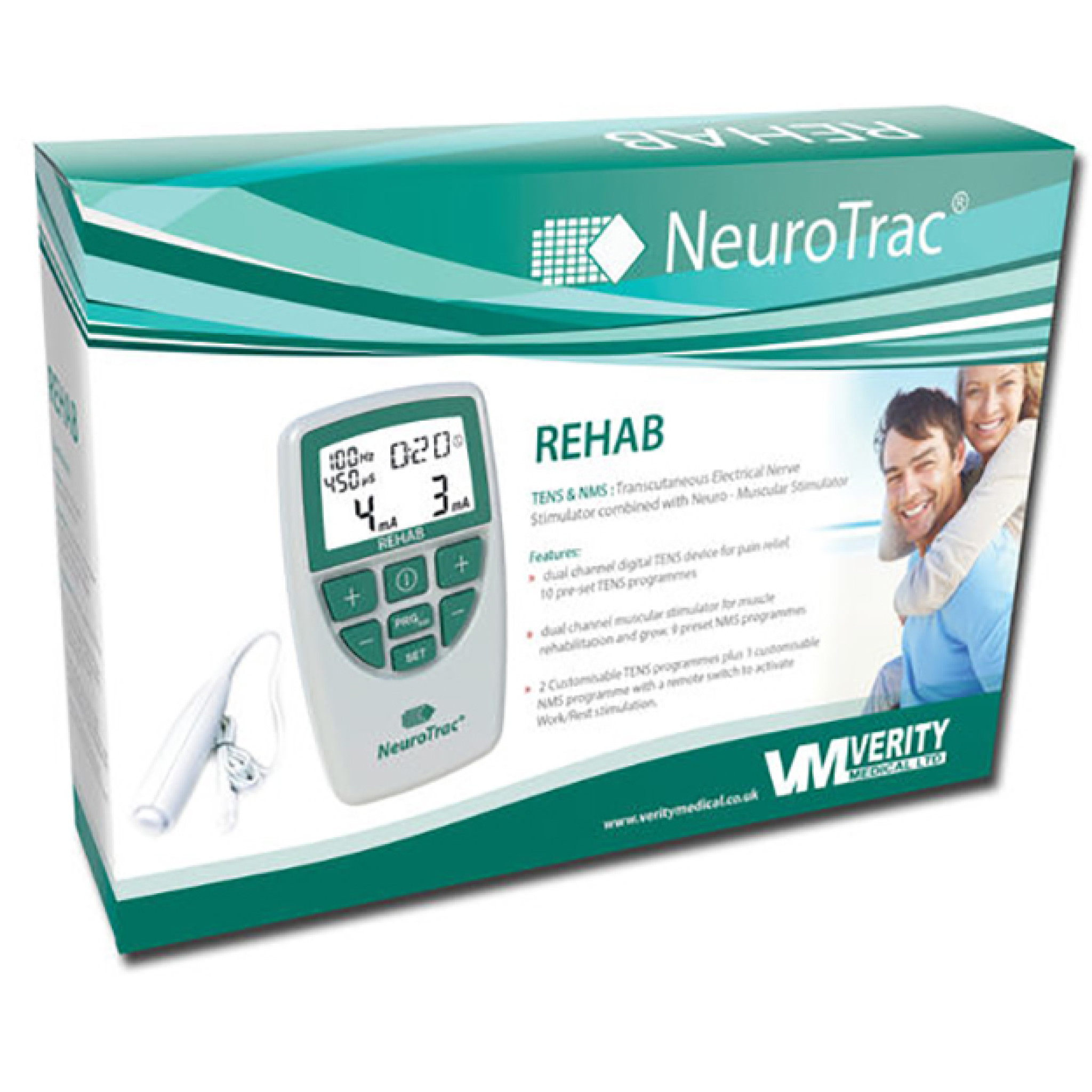 NeuroTrac® Rehab Tens EMS with Hand Trigger | Access Health