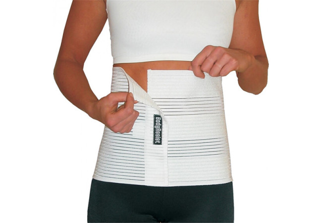 New Horizon Light Weight Abdo Binder White - All Sizes | Access Health