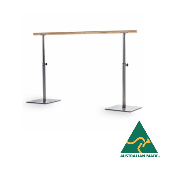 Access Ballet Rail - Fixed Base with Adjustable Height Timber Handrail ...