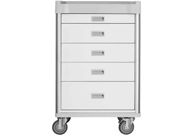 MX Procedure / Medication Cart Trolley - Multiple Drawer Options ...