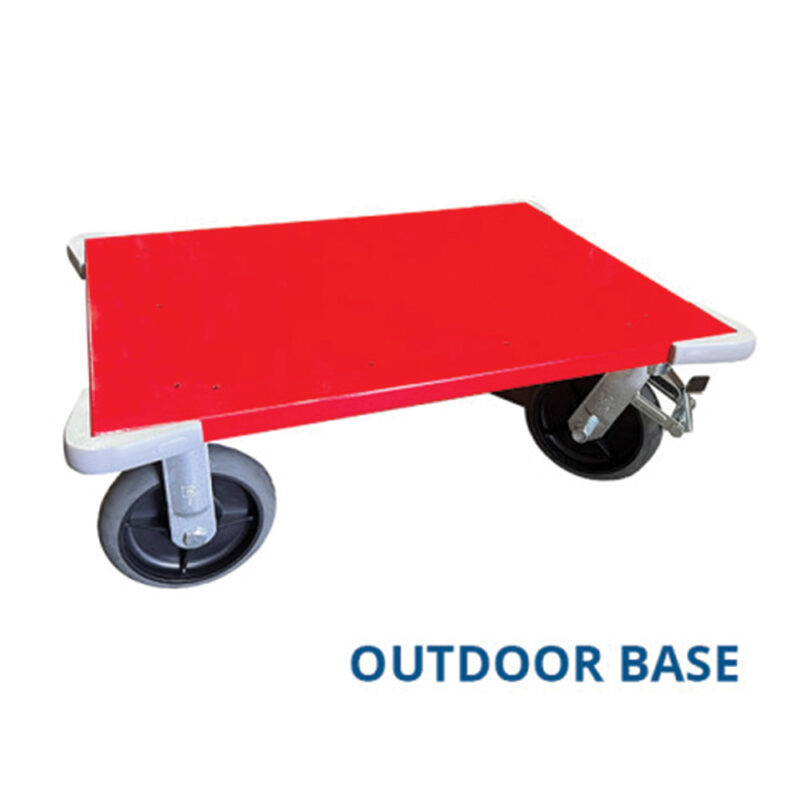 MX Emergency / Crash Trolley with Outdoor Base | Access Health