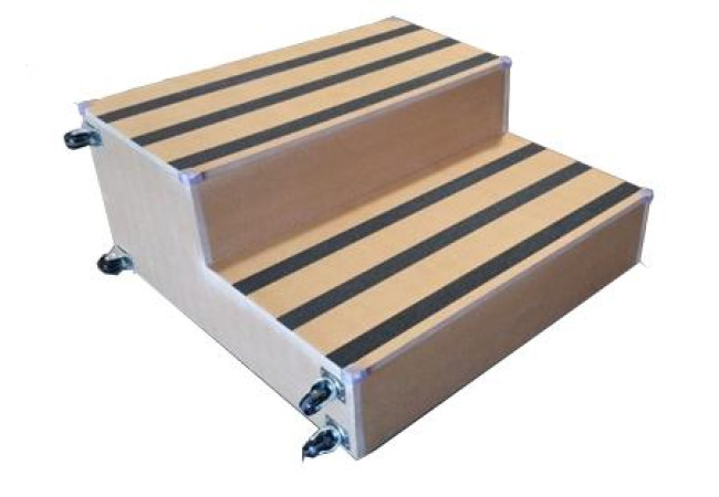 Access Platform 2 Step – W900 x D900 x H200mm. Each Step D450 x H100mm ...