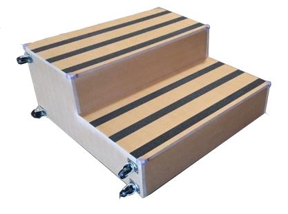 Access Platform 2 Step – W900 x D900 x H200mm. Each Step D450 x H100mm ...