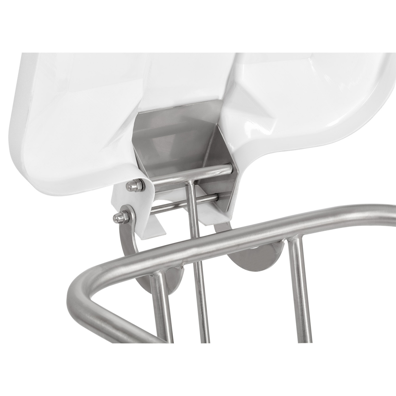 OH & S Stainless Steel Linen Skips with Gas Assist Lid - Single, Double ...