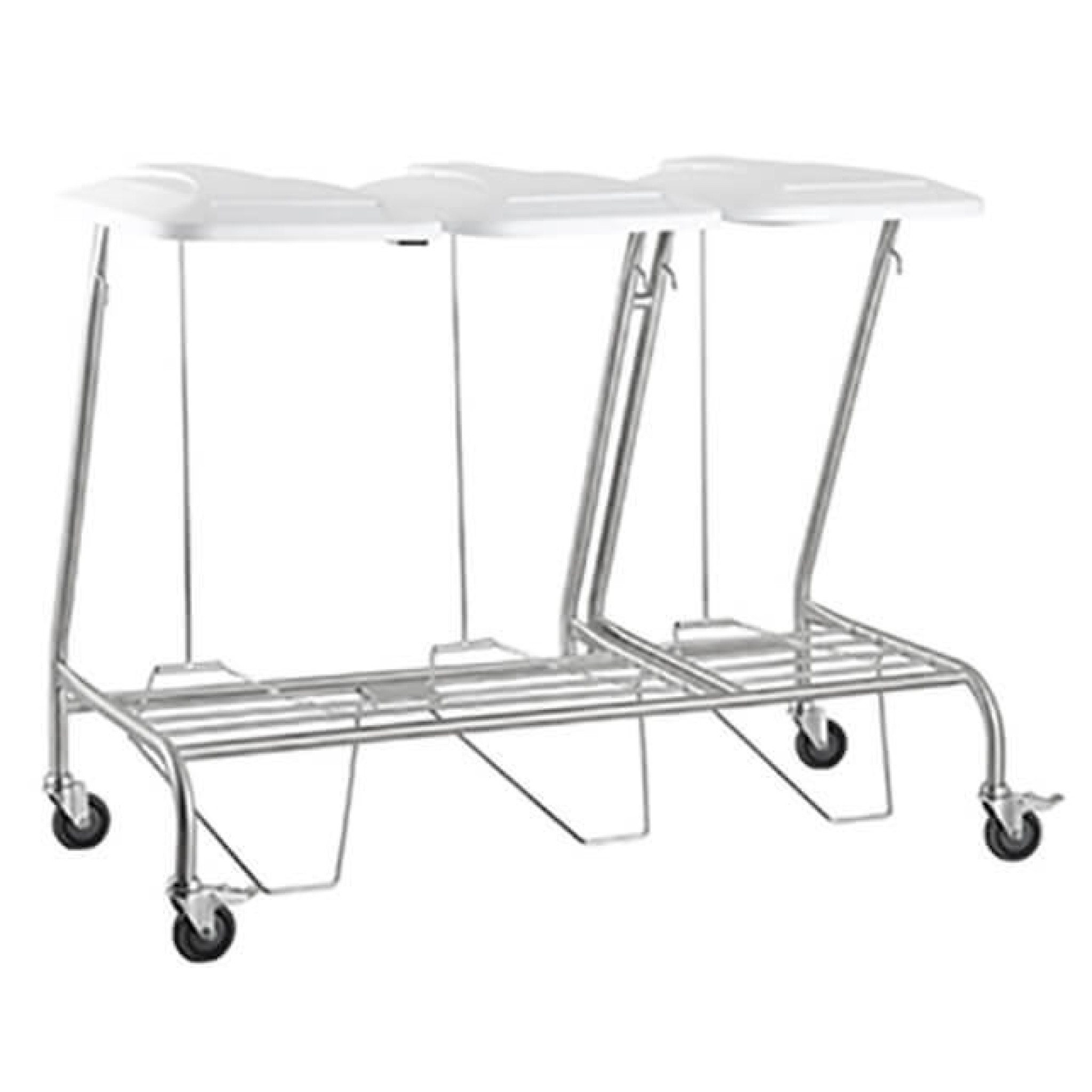 Stainless Steel Linen Skips with Gas Assist Lid - Single, Double ...