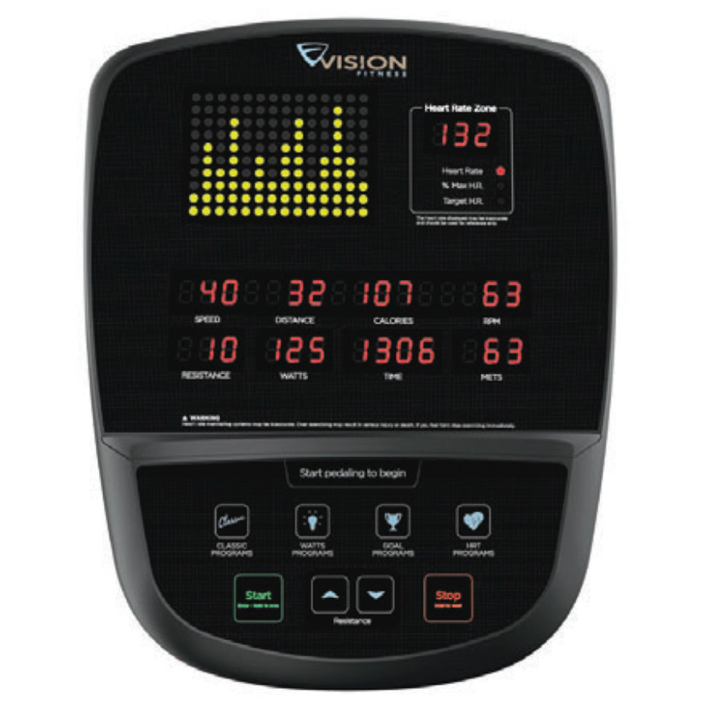 Upright Bike with Console U60 – Commercial | Access Health